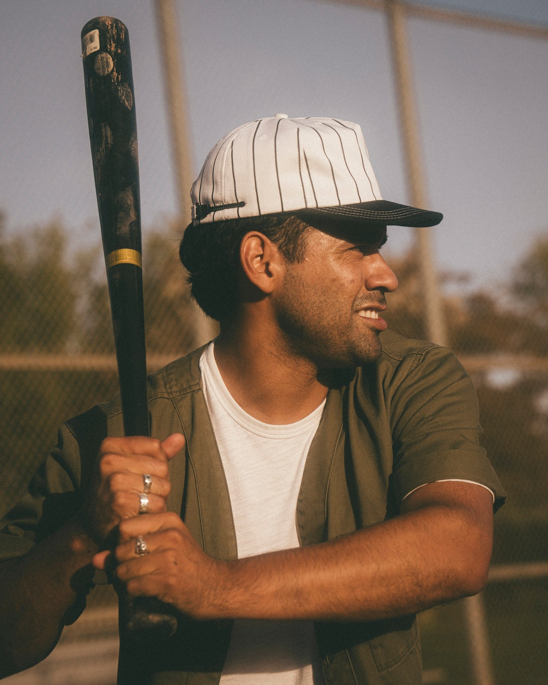 BLANK PINSTRIPE | CAPPS